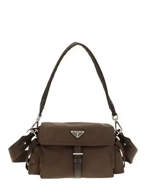 Prada PRADA Pattina Shoulder Bag Multicolor