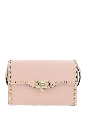 Valentino Garavani Small Rockstud Shoulder Bag - Pink