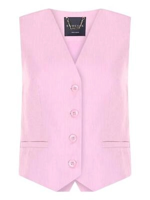 EXQUISE Ashley Vest - Pink
