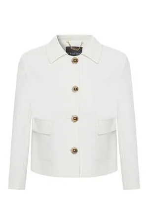EXQUISE Tessa Jacket - White