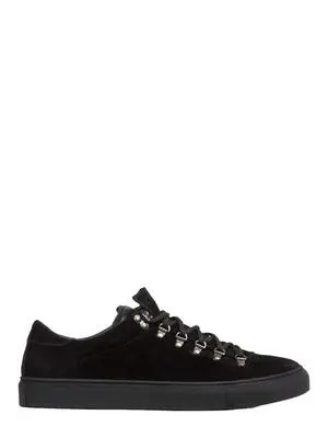 Diemme Marostica Suede Lace-up Sneakers - Black