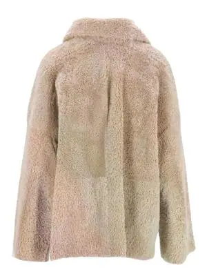 ARMA Arma Isabella Reversible Shearling Jacket Neutrals