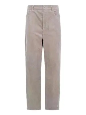 A.p.c. Corduroy Straight-leg Trousers - Neutrals