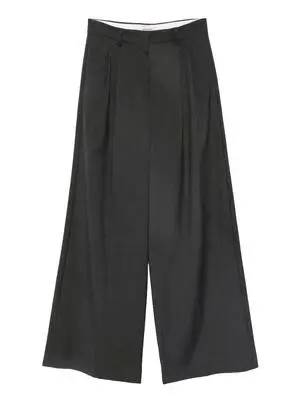 MAX MARA Weekend Max Mara Pleated Wide-Leg Wool Trousers