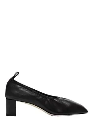 AEYDĒ Aeyde Narissa Leather Heeled Pumps