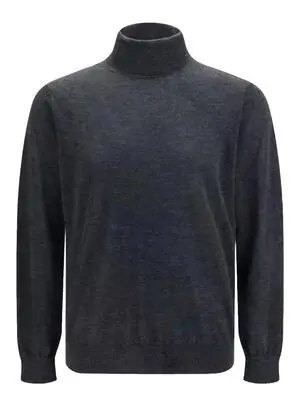 Giorgio Armani Cashmere Roll Neck Sweater - Grey