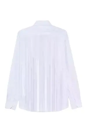 Karl Lagerfeld Striped Long-sleeve Shirt - White