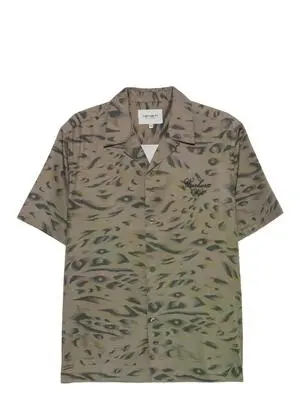 CARHARTT WORK IN PROGRESS Travon Embroidered-logo Shirt