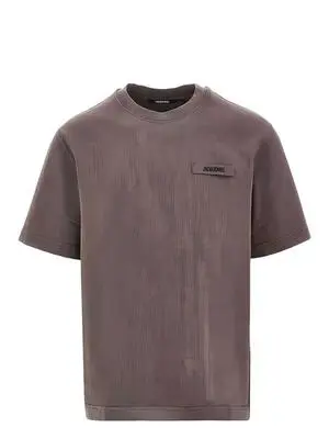 Jacquemus The Gros Grain T-shirt - Brown