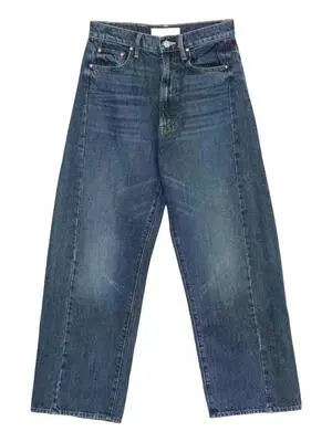 MOTHER The Half Pipe Ankle Jeans - Blue