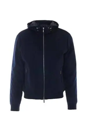 MOORER Oniro Hooded Jacket - Blue