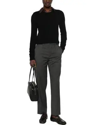 BRIGLIA 1949 Tailored Straight-leg Trousers - Grey