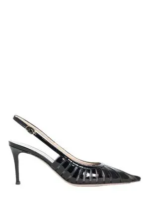 Roberto Festa Slingback Pumps With Stiletto Heel - Black