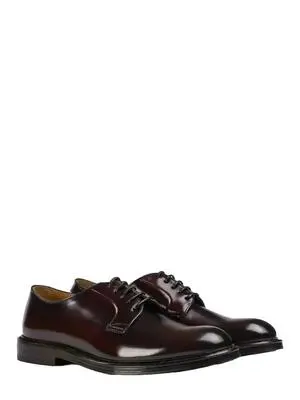 DOUCAL'S Leather Derby Shoes - Brown