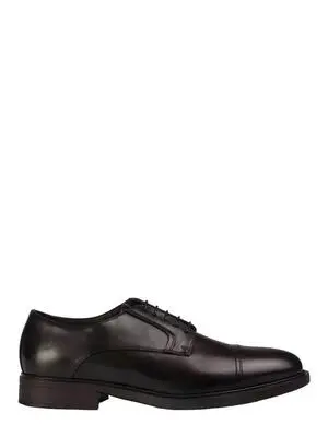 DOUCAL'S Doucal's Cap Toe Lace-Up Derby Shoes