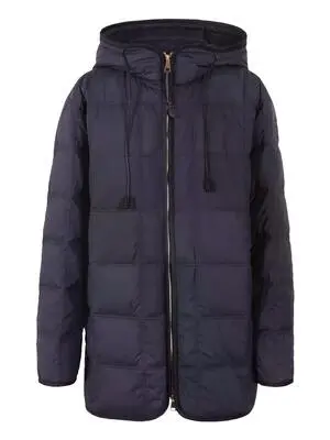Moncler Cygnet Hooded Down Jacket - Blue