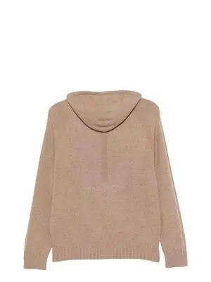 CFCL Drawstring Raglan-sleeve Hoodie - Neutrals