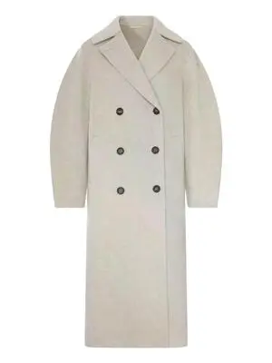 Brunello Cucinelli Double-breasted Coat - Neutrals