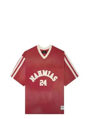 NAHMIAS Campus Jersey T-shirt - Red