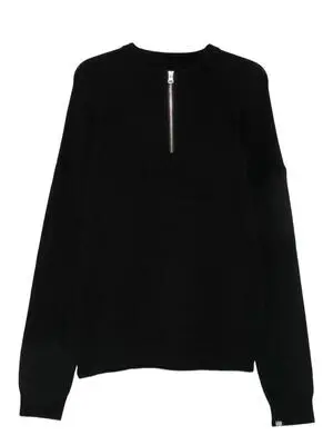 Extreme Cashmere Zip-fastening Sweater - Black