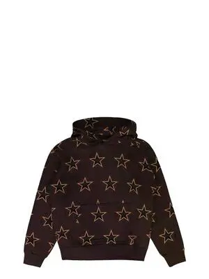 DENIM TEARS Every Tear Is A Star" Printed Hoodie - Brown