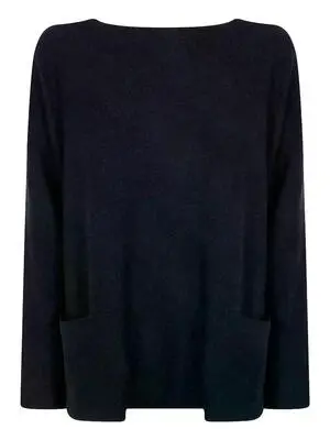 DANIELA GREGIS Daniela Gregis Boat Neck Sweater Blue