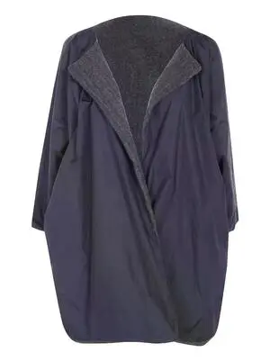 DANIELA GREGIS Reversible Cashmere Coat - Blue