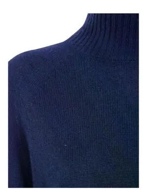 Seventy Cashmere Roll-neck Sweater - Blue