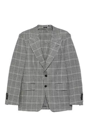 TOM FORD Shelton Button-up Blazer - Black