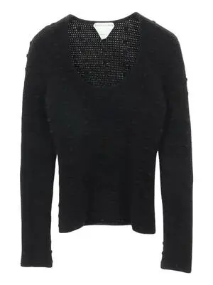 BOTTEGA VENETA Bottega Veneta Bobble-Knit Scoop-Neck Sweater