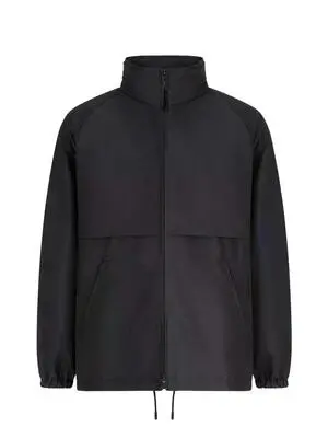 Saint Laurent Raglan-sleeve Hooded Windbreaker - Black