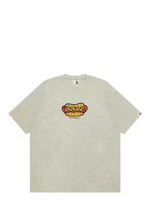 AAPE BY *A BATHING APE Graphic-print Cotton T-shirt - Grey