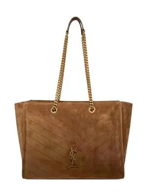 SAINT LAURENT Saint Laurent Niki Shopping Suede Shoulder Bag