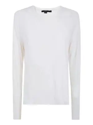 Seventy Seventy Crew-Neck Long-Sleeve T-Shirt Neutrals