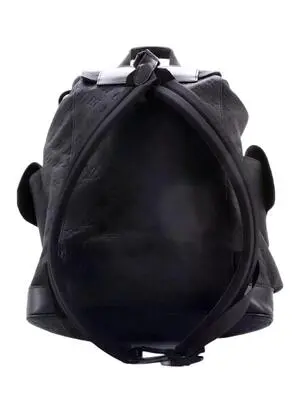 LOUIS VUITTON Christopher Monogram Taurillon Leather Mm Backpack - Black