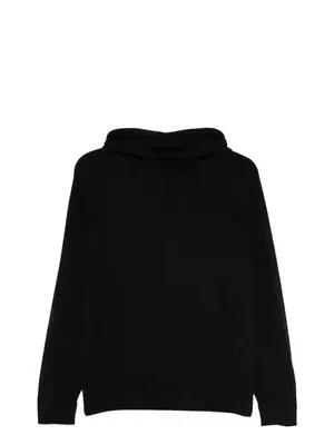 CFCL Raglan-sleeve Hoodie - Black
