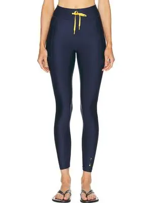 The Upside Salvador 25 Midi Legging - Navy