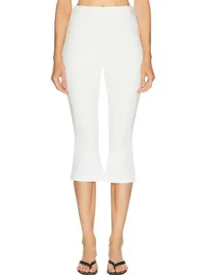 THE PARK Allison Capri Legging - Blanc