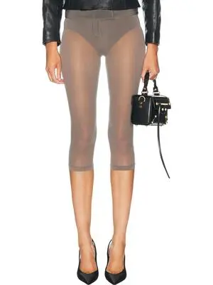Magda Butrym Capri Pant In Taupe - Brown
