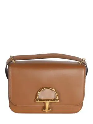 Gucci Smooth Calfskin Siena Shoulder Bag - Brown