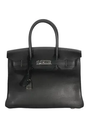 Hermès Epsom Birkin 30 Handbag - Black