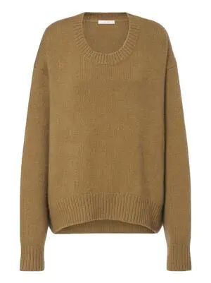 THE ROW Parth Cashmere Sweater - Yellow