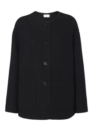 THE ROW Quintus Wool And Cashmere-blend Jacket - Black
