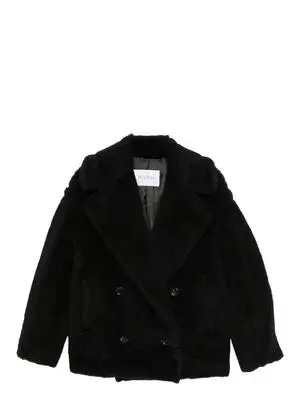 Max Mara Jackets Faux Fur & Shearling Jackets - Black