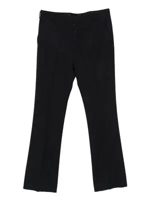 Prada Tailored Virgin Wool Trousers - Black