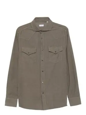 Brunello Cucinelli Shirts - Green