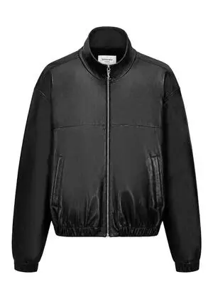 Saint Laurent Jackets Leather Jackets - Black