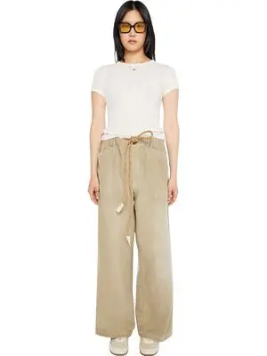 DR. COLLECTORS Dr. Collectors P82 Wide-Leg Pants With Woven Belt