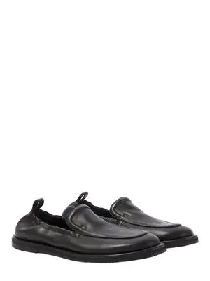 Studio Nicholson Donovan Leather Loafers - Black