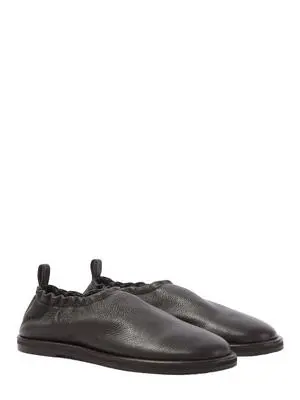 Studio Nicholson Korine Leather Slip-on Shoes - Brown